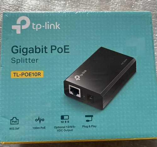 Адаптер TP-link TL-POE10R PoE-сплиттер POE10R