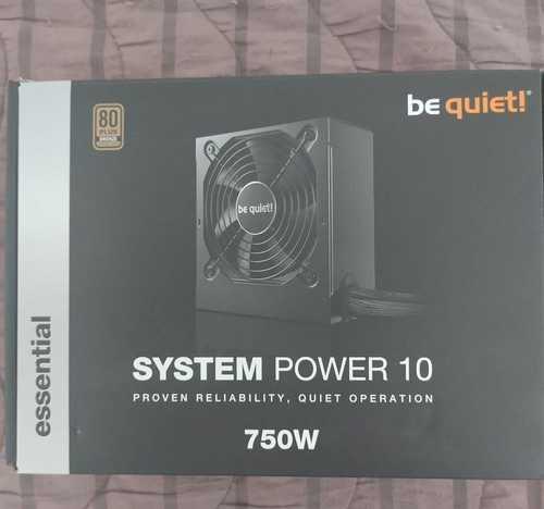 Блок питания be quiet system power 10 750W