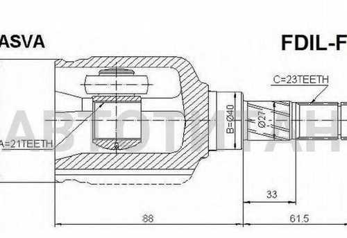 ШРУС внутренний лев