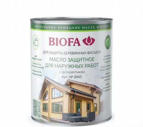 Масло для обработки деревянных фасадов