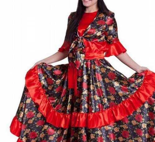 Цыганский карнавальный костюм на девочку- девушку