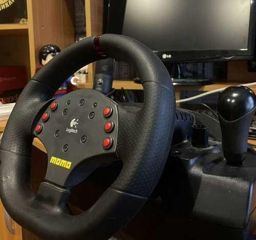 Игровой руль logitech momo racing