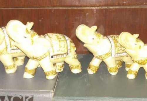 Слоник из смолы,набор из слоников (7штук)