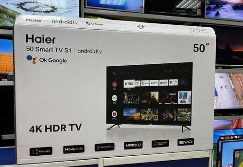 Новый 50" (127см) Haier 50 Smart TV S1 безрамочный