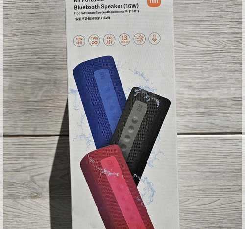 Колонка Xiaomi Mi portable bluetooth speaker 16w