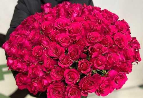Розы 19 25 35 51 101 роза Букет цветов с доставкой