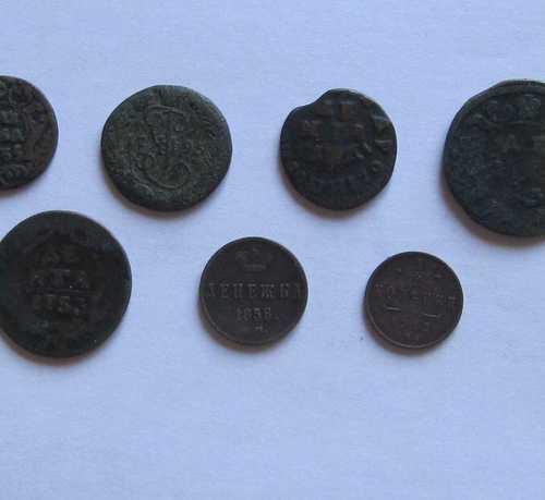 Мелкие монеты ри 55 штук