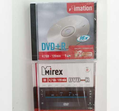 Болванка DVD R imation и DVD-R mirex