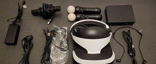 PlayStation VR+2 Motion Controllers+3 Disca