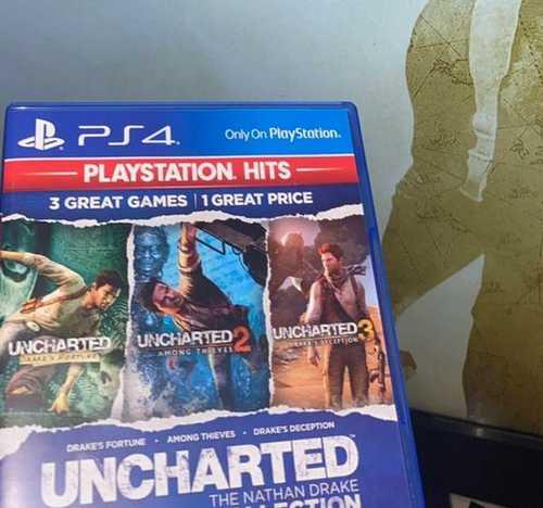 Uncharted Коллекция ps4