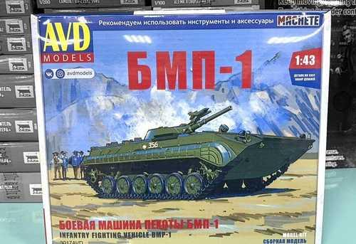 Сборная модель бмп-1 от AVD Models (1:43)