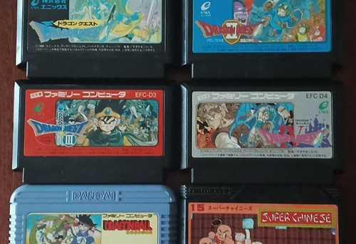 Картриджи Famicom (Dendy)