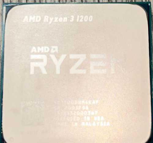 Процессор ryzen 3 1200 AF