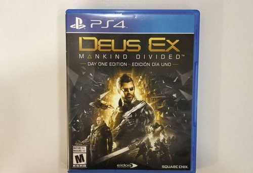 Deus Ex PS4 (русская версия)