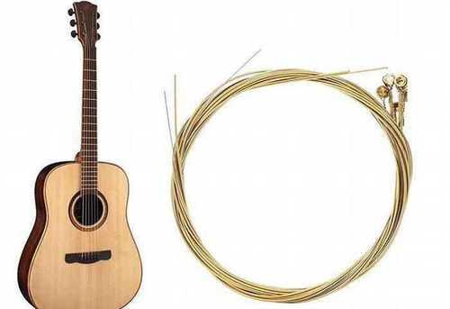 Набор струн аккустической или классической гитары