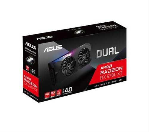 Видеокарта RX 6700 XT 12GB Asus Dual