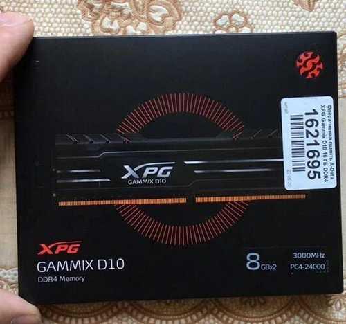 Озу A-Data XPG Gammix D10 16гб DDR4