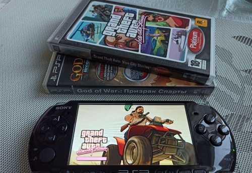 PSP 3008 WiFi Прошита 100Игр+Gta.Tekken6.Minecraft