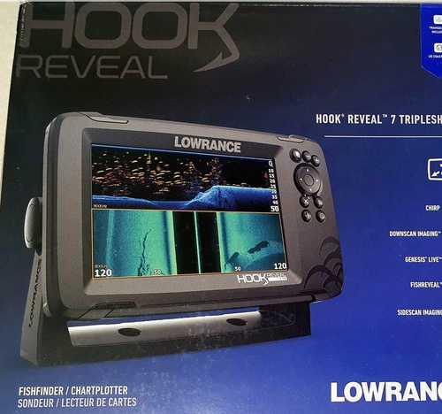 Эхолот Lowrance Hook Reveal 7 tripleshot (картплот