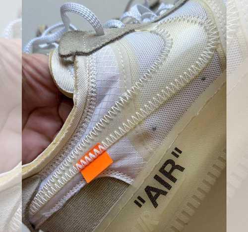 Nike Off-White x Air Force 1 Low 'The Ten', белый