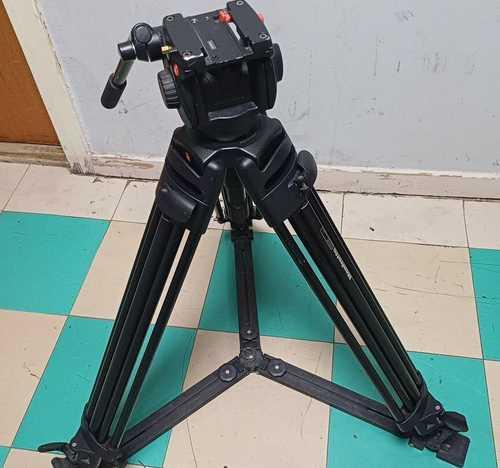 Штатив для видео manfrotto 525MVB голова 501 HDV