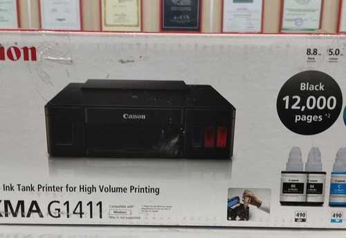 Принтер Canon G1411 снпч новый