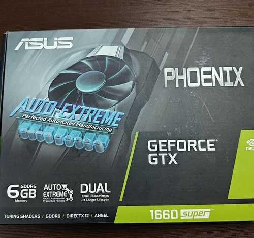 Видеокарта gtx 1660 super