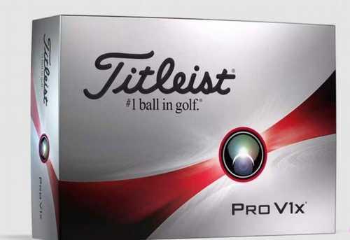 Мячи для гольфа Titleist Pro V1x 2023, белые