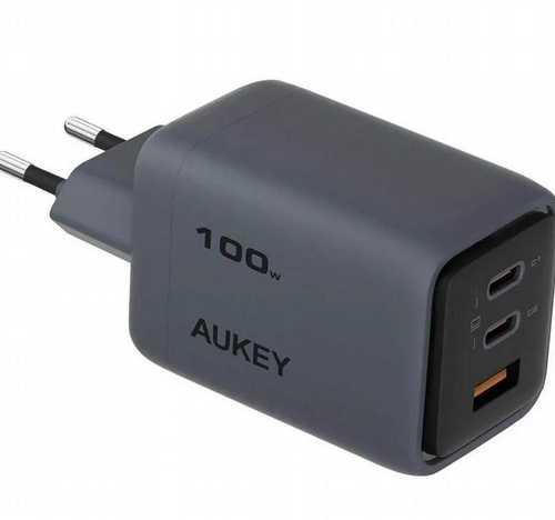 Сзу Aukey C5G Comet Mix 100W 2C A Grey RU