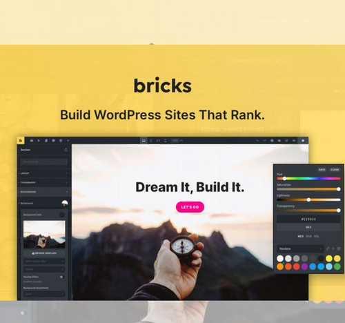 Wordpress Bricks builder Unlimited LTD (безлимит)