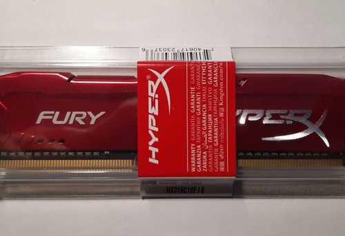 Оперативная память для пк HyperX Fury DDR3, 8Gb