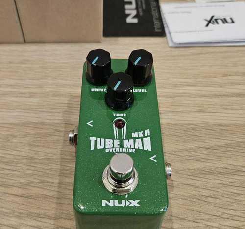 Overdrive Nux TubeMan MK2 (NOD-2), гитарная педаль