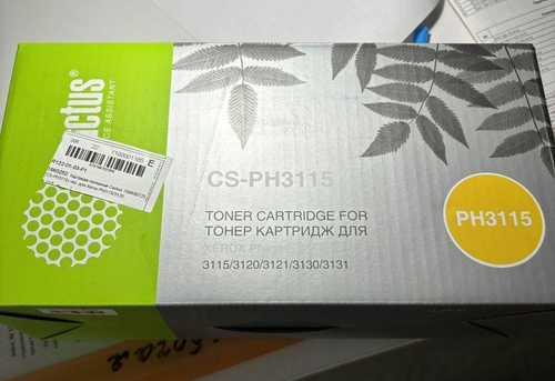 Картридж новый Cactus для xerox ph 3115/3130