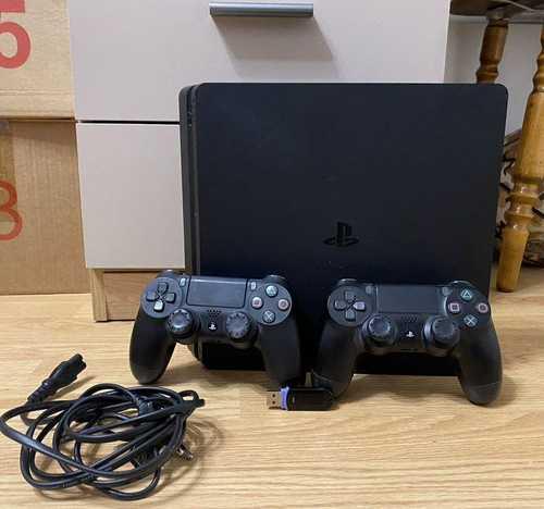 Sony PS4 slim 9.00 со скачанными играми