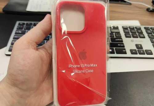 Чехол силиконовый для iPhone 15 pro max