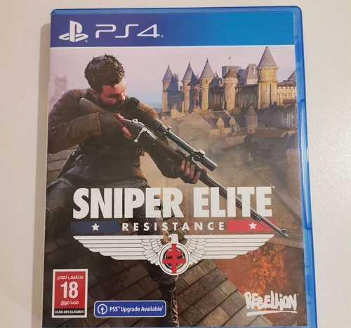 Sniper Elite Resistance ps4 ps5 RU