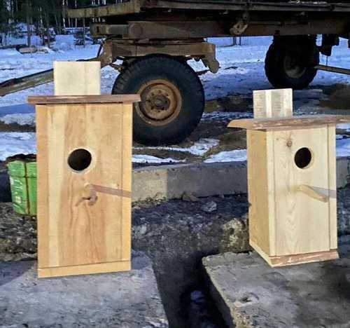 Скворечник деревянный