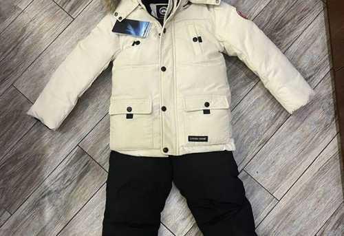 Новый Canada Goose зимний костюм 110-116