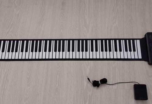 88 клавиш цифровое фортепиано гибкое полноразмер
