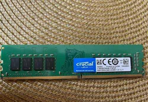 32 Gb Crucial 4x8 Gb DDR4 Micron