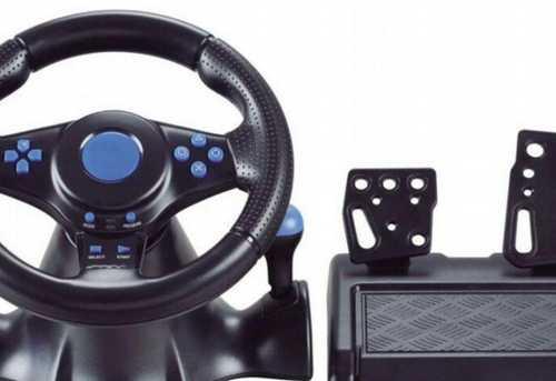 Игровой руль vibration steering wheel PS3, PS2,PC