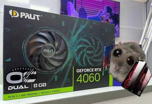 Видеокарта Palit GeForce RTX 4060 Dual OC (NE64060