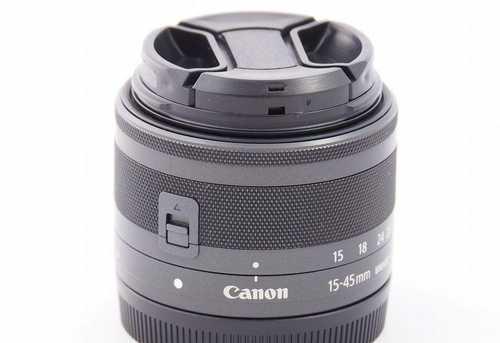 Canon EF-M 15-45mm f/3.5-6.3 IS STM отл.сост,обмен