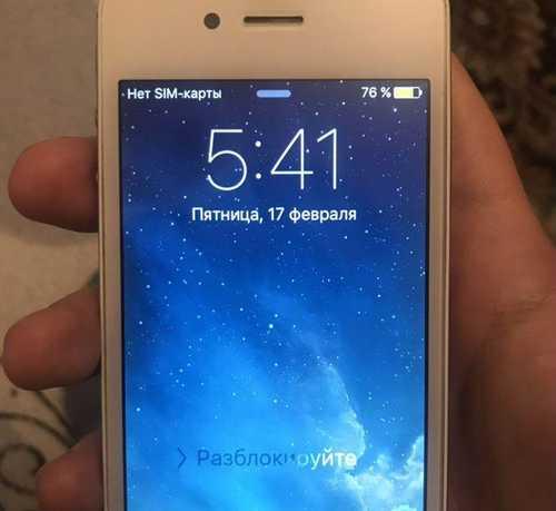 Телефон iPhone 4s 8gb