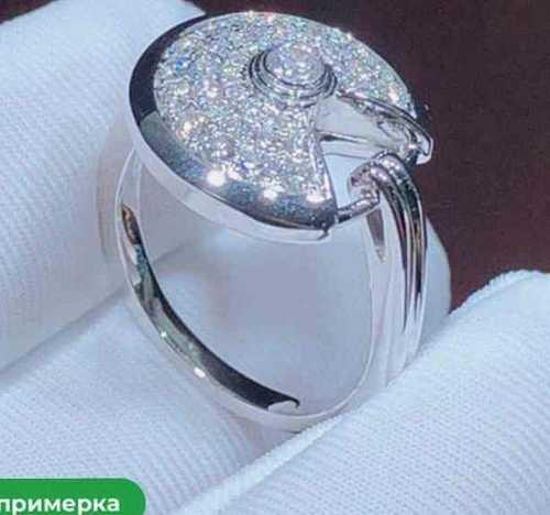 Кольцо Cartier белое золото 0,52ct