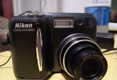 Компактный фотоаппарат nikon coolpix e855