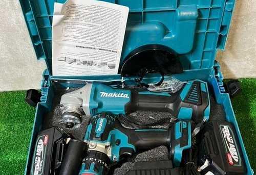 Набор Makita 2в1, Шуруповерт и ушм