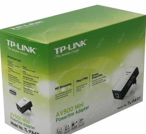 Адаптер Powerline TP-link TL-PA411