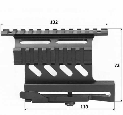 Кронштейн быстросъёмный боковой Weaver