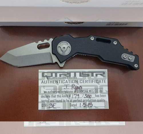 Нож QTR3F Quartermaster Templeton